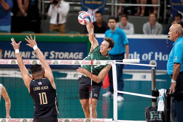 UH volleyball star Colton Cowell of Maui built for this | News, Sports ...